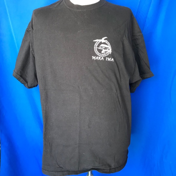 Shirts | Mens Tee Black Maka Iwa | Poshmark